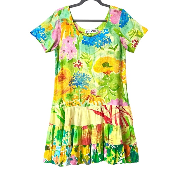 Jams World | Dresses | Jams World Dress Womens S Hattie Summer Garden ...
